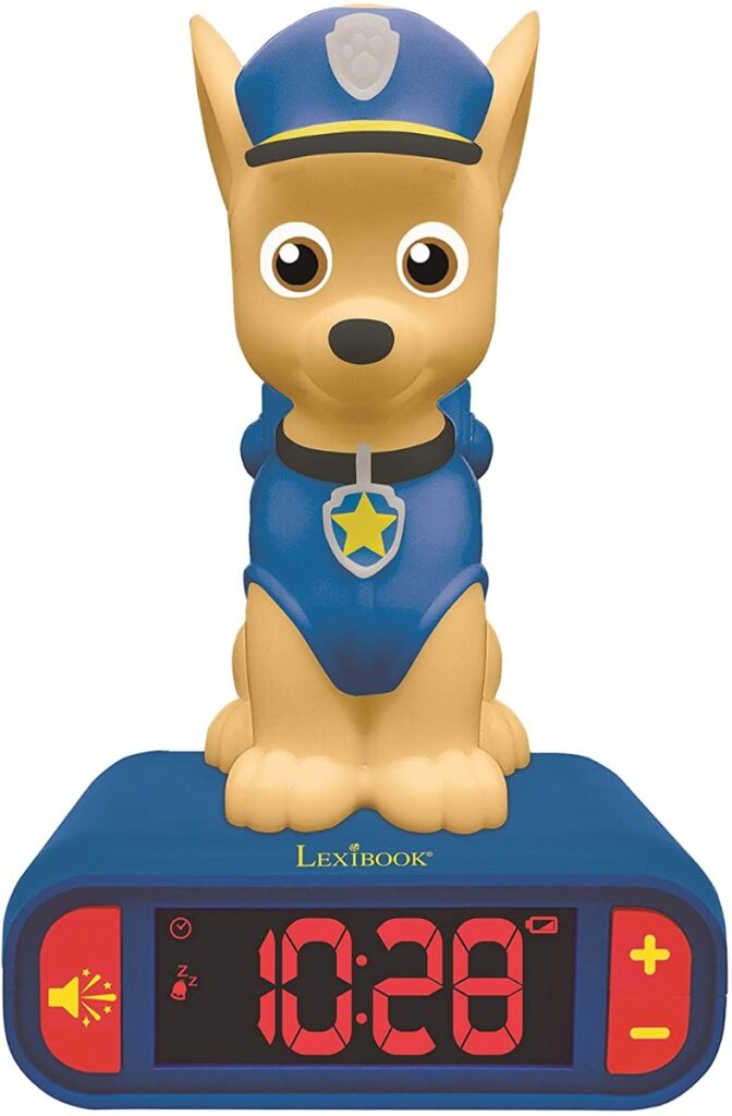 Paw Patrol alarm clock – Stars and Heroes